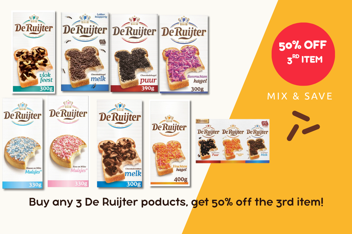 Buy De Ruijter Sprinkles & Flakes in Hong Kong | Dutch Shop Hong Kong ...