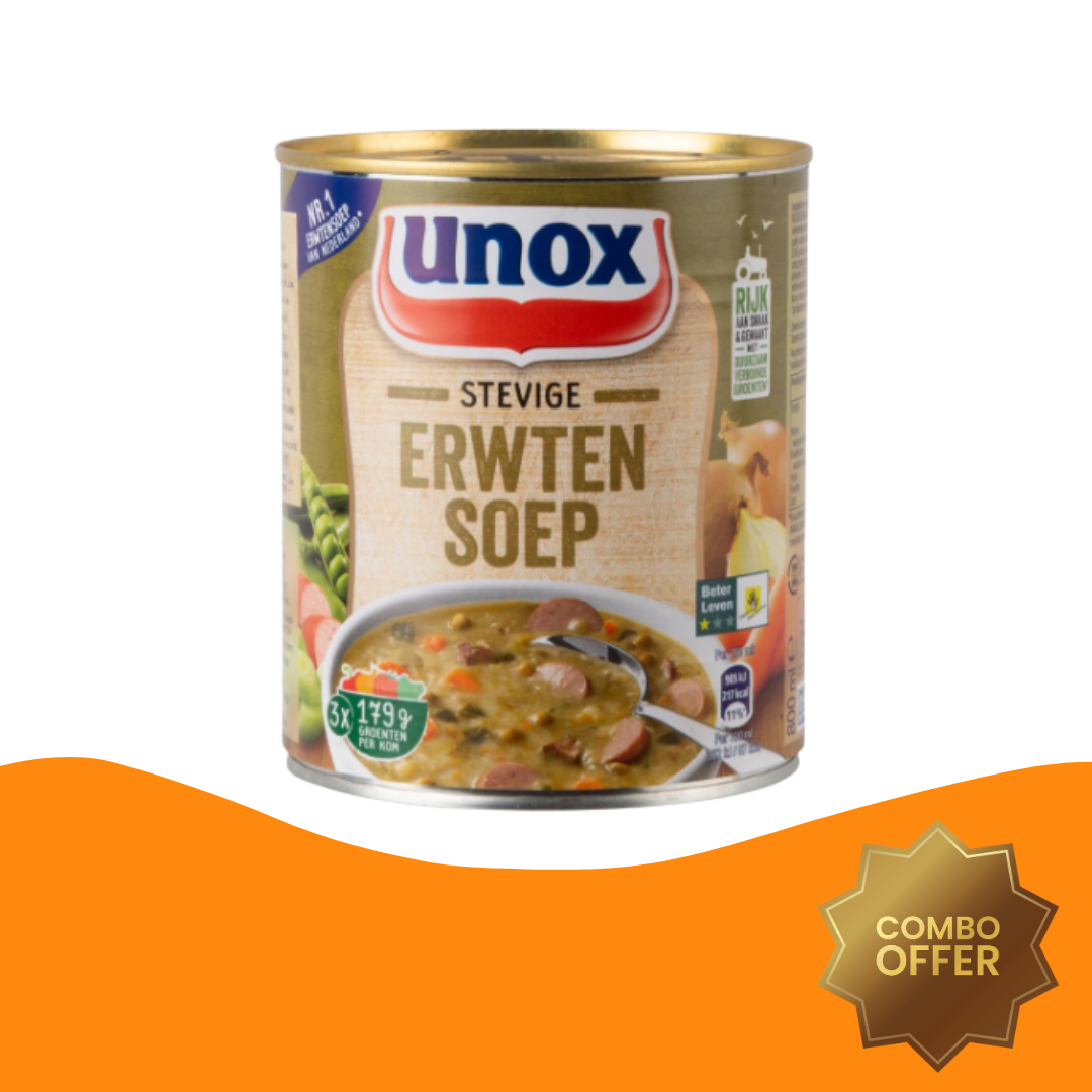 Unox Stevige Erwtensoep (800 ml)/Dutch pea soup – DutchShop Hong Kong