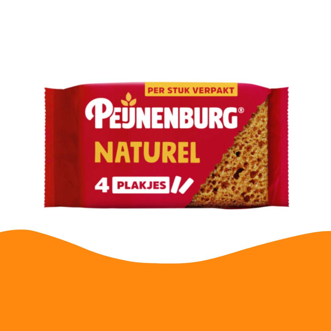Peijnenburg Naturel 4 stuks (4 x 28 gram) – DutchShop Hong Kong