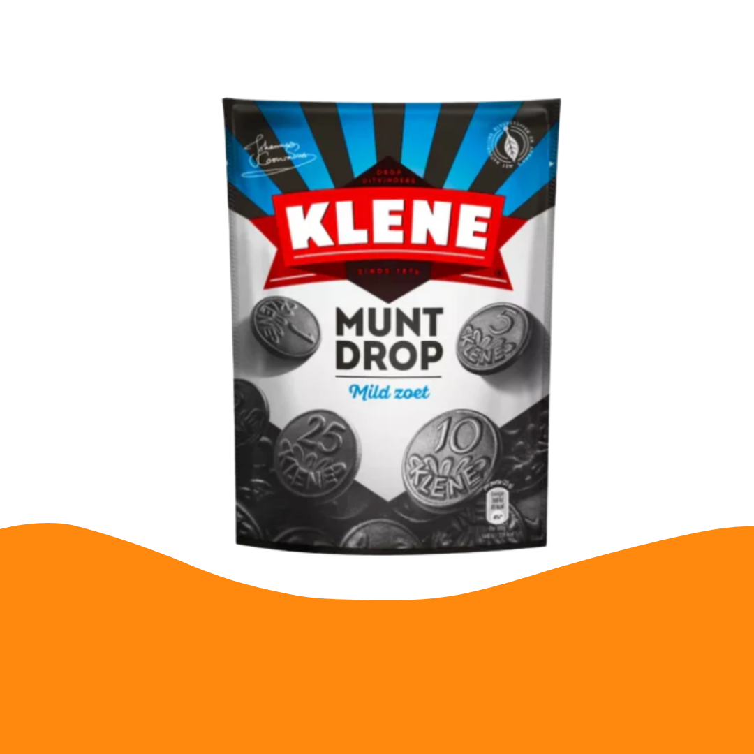 Klene Mild Zoete Muntdrop (210 gram) – The Dutch Shop