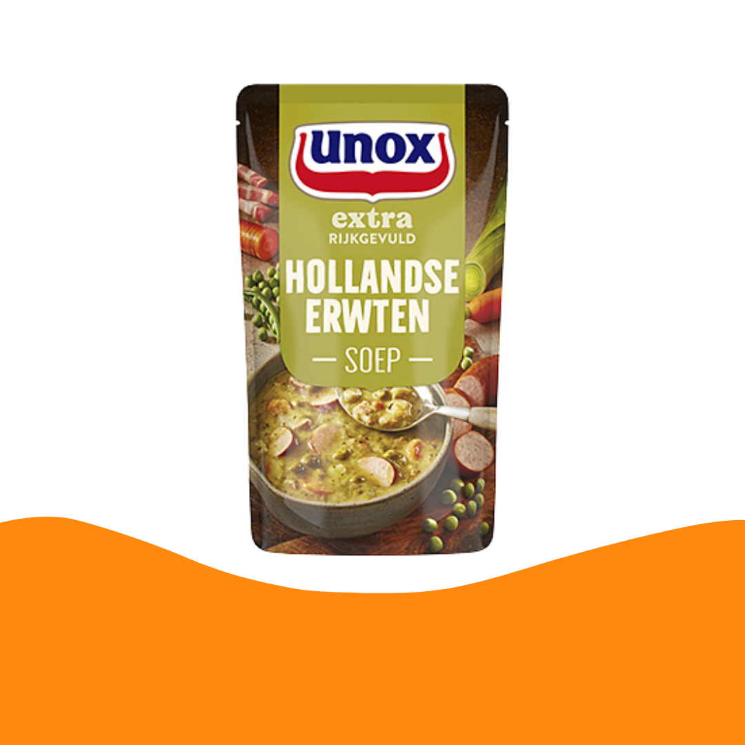 Unox Stevige Erwtensoep with Extra Ingredients (570 ml)/Dutch pea soup ...