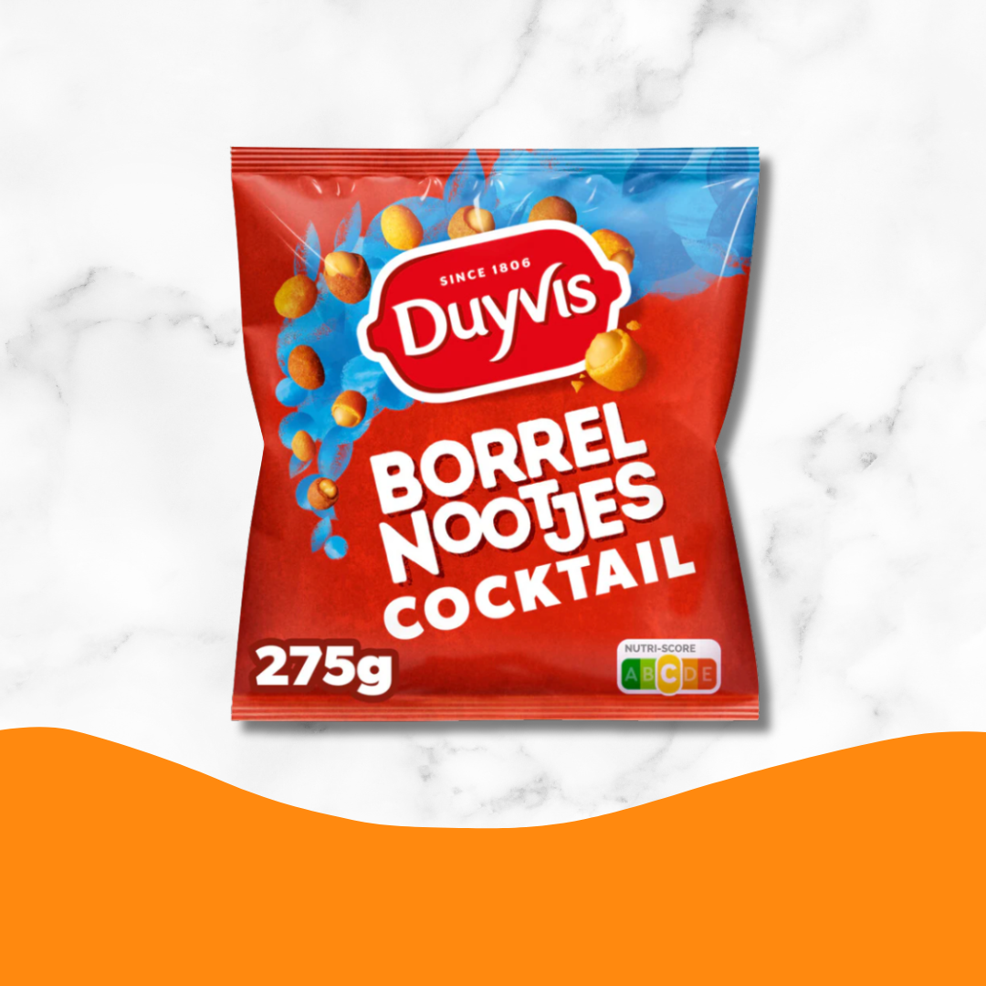 Duyvis Borrel Nootjes Cocktail ( 275 gram ) – DutchShop Hong Kong