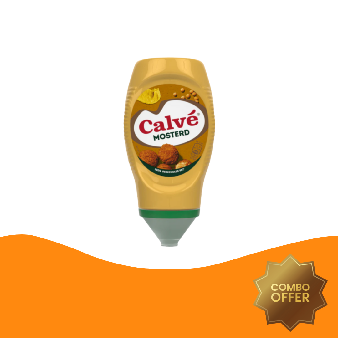 Calvé Mosterdsaus (Mustard sauce) (250 ml) – The Dutch Shop