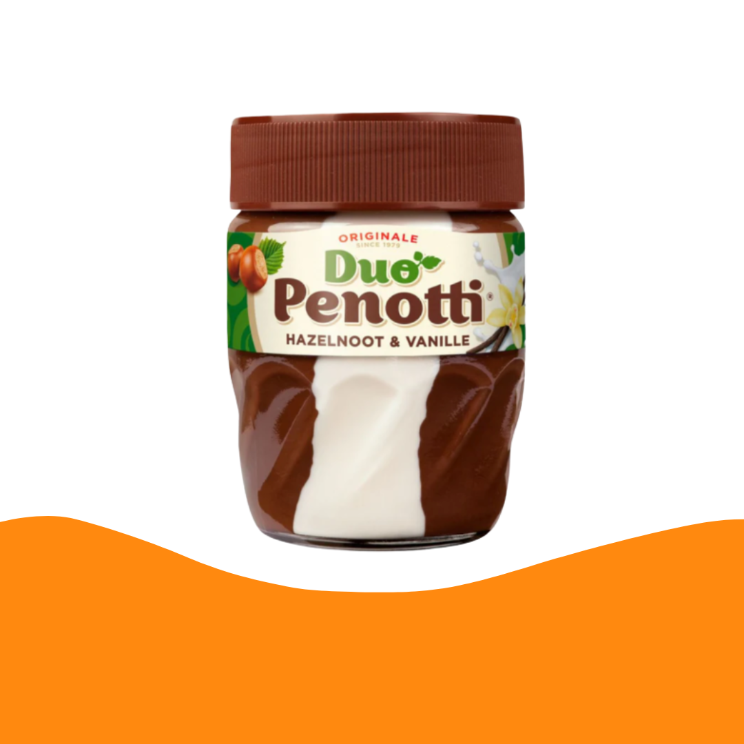 Duo Penotti Hazelnut and Vanilla Spread (225 gram) | Dutch Shop ...
