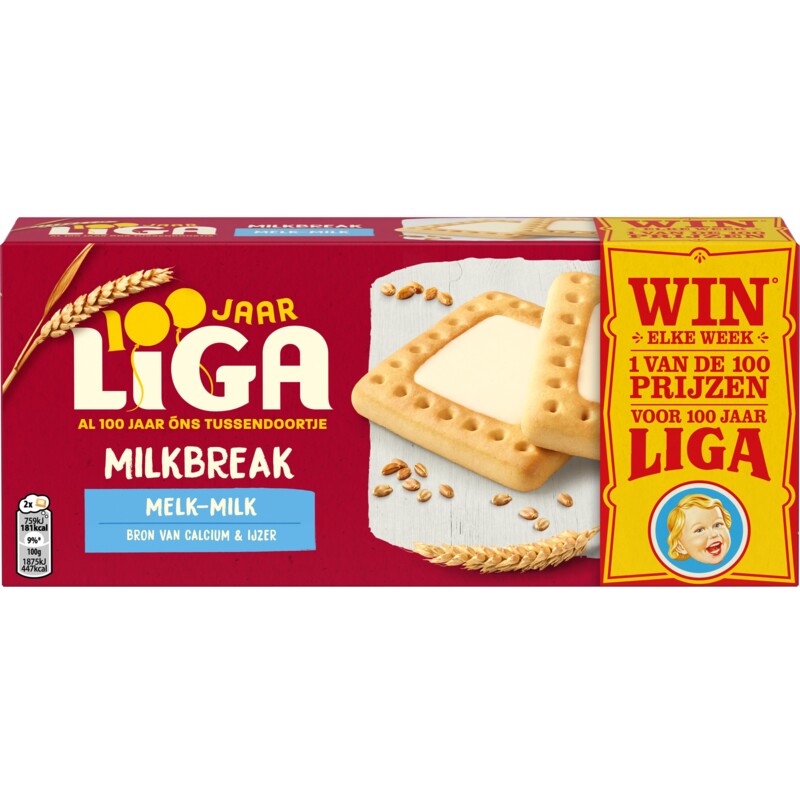 Liga Milkbreak Koeken Melk (245 gram) – The Dutch Shop