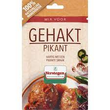 Verstegen Mix voor gehakt pikant (Spice mix for spicy meat) (40 gram ...