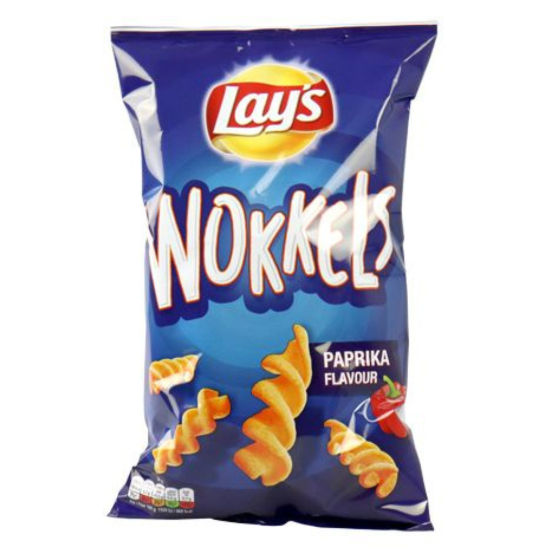 Lay’s Wokkels 紅椒味螺旋薯片（100克） – The Dutch Shop