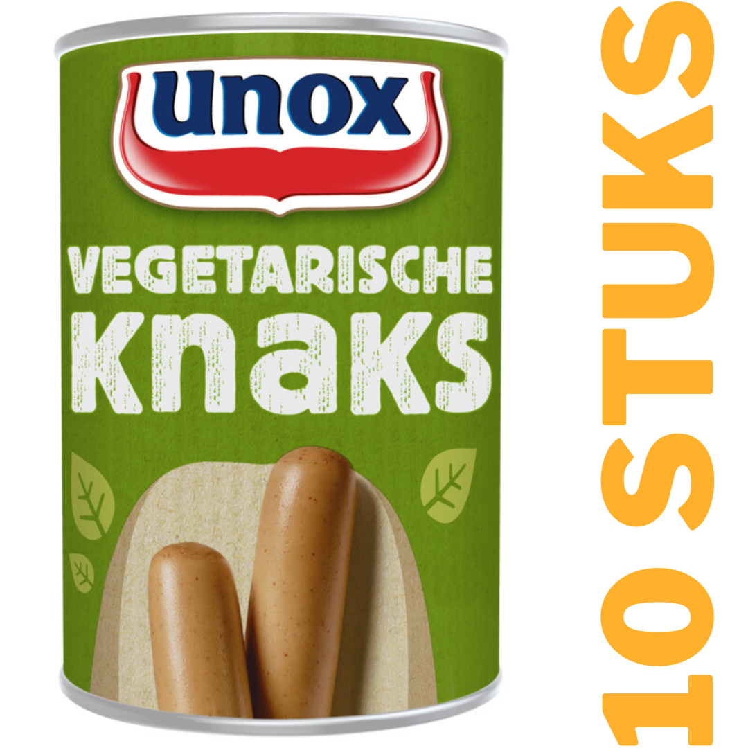 Unox Knakworst Vegetarische Knaks ( 400 gram ) – The Dutch Shop