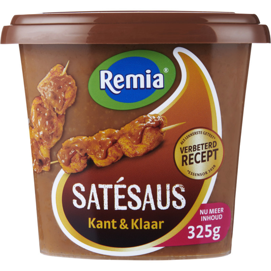Remia Satesaus (325 gram)/Satay sauce (ready-to-eat) – The Dutch Shop
